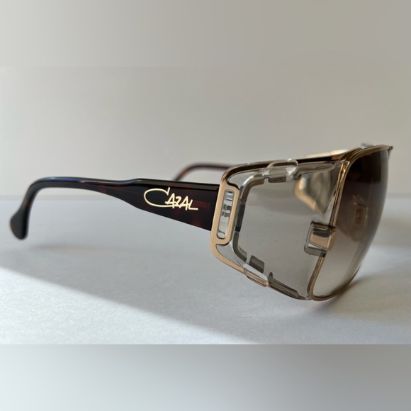 Cazal | Accessories | Cazal 955 Sunglasses Gold Brown 97 New | Poshmark
